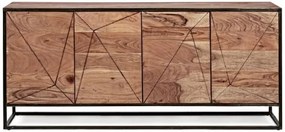 BIZZOTTO dřevěná komoda EGON 175X76 cm 0746610
