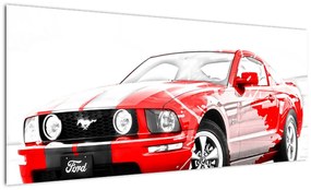 Ford Mustang - obraz auta (100x40cm)