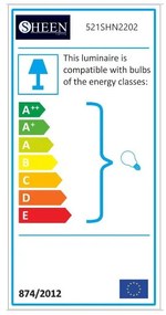 Černé nástěnné svítidlo Hemdem – Opviq lights