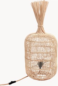 Stojací lampa z ratanu Dumpling, v různých velikostech