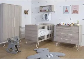 Childhome Hrací deka medvěd Teddy Jersey Grey 150cm
