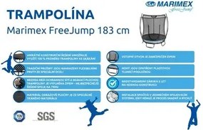 Marimex Trampolína bezpružinová JumpFree 183 cm