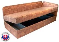 Jednolůžková postel (válenda) 80 cm Eda 4/1 (se sendvičovou matrací) (P). 774110