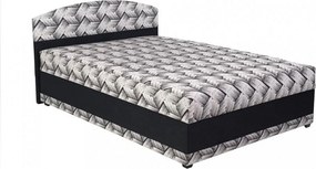 Pohoda Čalouněná postel HELEN s úložným prostorem, francouzské lůžko | Látka: Paris 13,Šířka matrace: 140 cm