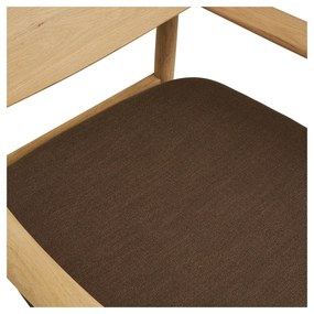 House Nordic Set křesla a podnožky OLVERA přírodní