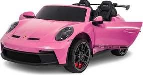 Elektrické autíčko Porsche 911 GT3 STRONG MP4 růžové