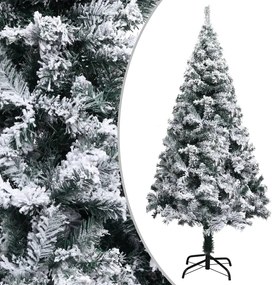 Umělý vánoční stromek zasněžený zelený 120 cm PVC,  328481 HangarStore.cz