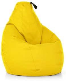SakyPaky Hruška sedací vak žlutá