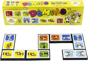 _Ostatní 1_ Hra domino Pojď s námi do pohádky 28 dílků ilustrace Večerníček bn10446