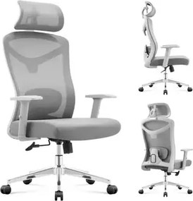 Mark Adler Manager 2.6 šedá / Kancelářské ergonomické křeslo / nosnost