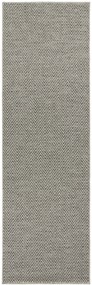 BT Carpet - Hanse Home koberce Běhoun Nature 104269 Grey/Anthracite ROZMĚR: 80x350
