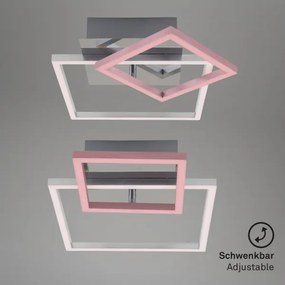 LED Stmívatelné stropní svítidlo LED/12W/230V 3000K matný chrom