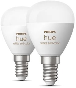 SADA 2x LED RGBW Stmívatelná žárovka Philips Hue WACA P45 E14/5,1W/230V