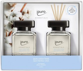 Ipuro Sada aroma difuzérů Essentials, Cotton Fields, 2x 50 ml