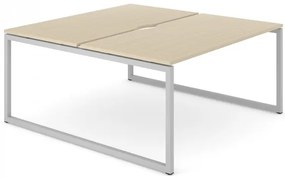 NARBUTAS - Dvoumístný pracovní stůl NOVA O 140x164