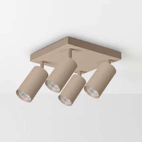 BRILAGI - Bodové svítidlo SELE SQUARE 4xGU10/30W/230V béžová