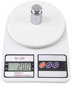 Kuchyňská váha digitální 5 kg Aptel AG51G bílá