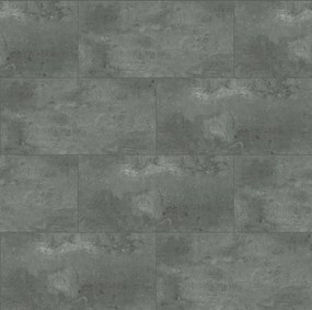 Decoflooring Vinylová podlaha EPC+IXPE, dlažba šedý beton, 610x1220x6,5+1,0mm