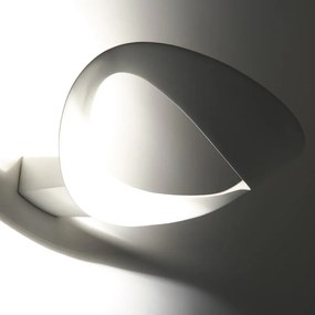 Artemide 0918W10A Mesmeri LED, designová nástěnná lampa, 28W LED 2700K stmívatelná, bílá, šířka: 34cm