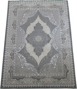 BE Koberec Allianz 6302 GREY - šedý obdélníkový Rozměr: 60x100 cm