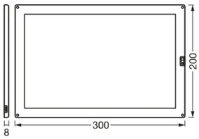 LED Stmívatelné osvětlení nábytku SMART+ UNDERCABINET LED/8W/24/230V Wi-Fi