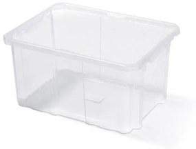 Prosperplast Plastový úložný box Cargobox čirý, varianta 45 l