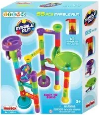 TEDDIES Kuličková dráha / 55 dílků, 10 kuliček / plast / od 3 let