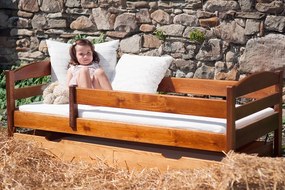 Amades Dětská postel ESTER 80 x 160 Povrchová úprava postele: Moření odstín dub