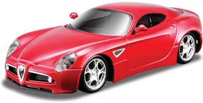 Bburago alfa 8c competizione 1:32 červená metalíza
