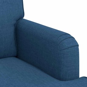 Set pohovek 2 ks Modrá textil 3407566