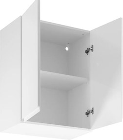 Horní skříňka, bílá/bílý extra vysoký lesk, AURORA G602F
