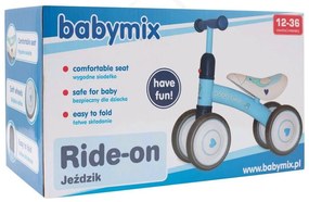 BABY MIX dětské odrážedlo Baby Bike Fruit zelená