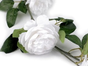 Umělá květinová girlanda popínavá růže - 3 růžová sv.