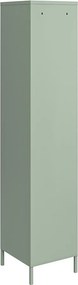 Zelená kovová skříň 38x185x40 cm Mission District – Støraa