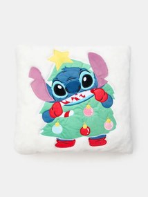 Sinsay - Dětský dekorační polštář s vánočním motivem Stitch - bílá
