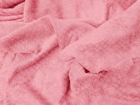 Froté prostěradlo EXCLUSIVE růžové 180 x 200 cm