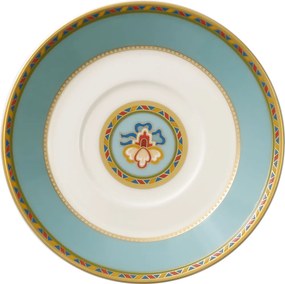 Villeroy&Boch Villeroy & Boch Samarkand Aquamarin podšálek na moka / espresso, 12,6 cm