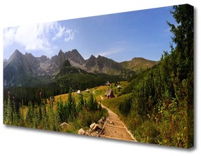 Obraz na plátně Hala Góry Droga Natura Łąka 120x60 cm