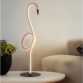 Elstead FLAMINGO-TL-PNK - LED Stolní lampa FLAMINGO LED/6W/230V 3000K růžová