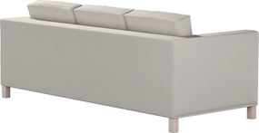 Potah na pohovku IKEA  Karlanda 3-místná nerozkládací, krátký barva šedá látka pletený vzor