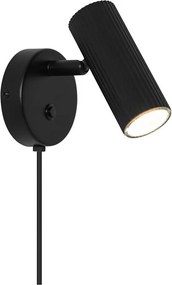 Nordlux - Nástěnné bodové svítidlo VICO 1xGU10/5W/230V černá