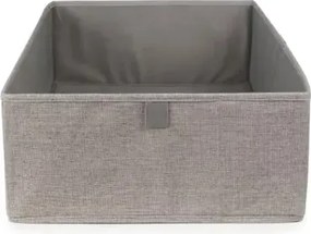 Compactor Oxford Úložný box  šedo-béžový / 36 x 42 x 16.5 cm / polyest