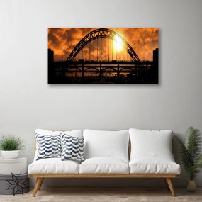 Obraz na plátně Most Architektura 100x50 cm