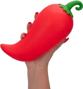 MEGA SQUEEZE Mačkací chilli paprička XL / Antistresová hračka / Plast