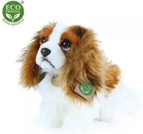 RAPPA Plyšový pes king charles španěl 25 cm / ECO-FRIENDLY / od 0 měsí