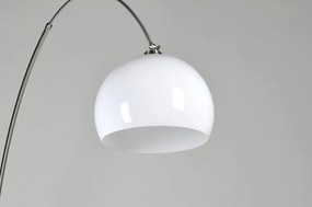Stojací designová oblouková lampa Cannes Crema Plus