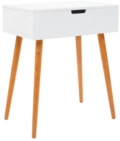 vidaXL Toaletní stolek se zrcadlem MDF 60 x 40 x 75 cm