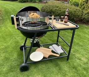 Avenberg Multifunkční kotlový gril  Venezia + el. gril. jehla + pizza pec