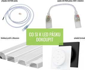 T-LED RGB LED pásek 10W/m 230V s krytím IP67 08301