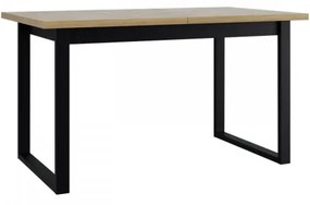 Rozkládací jídelní stůl Elarno 80 x 140/180 III, Barva dřeva: dub artisan - L